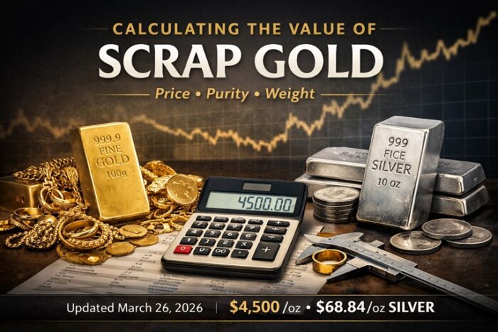 How To Calculate the Value of Scrap Gold